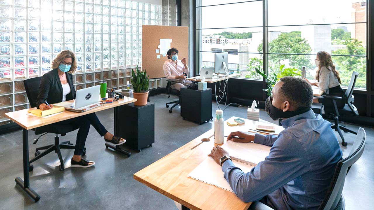 Always practice social distancing in your office - Auteur Management ...